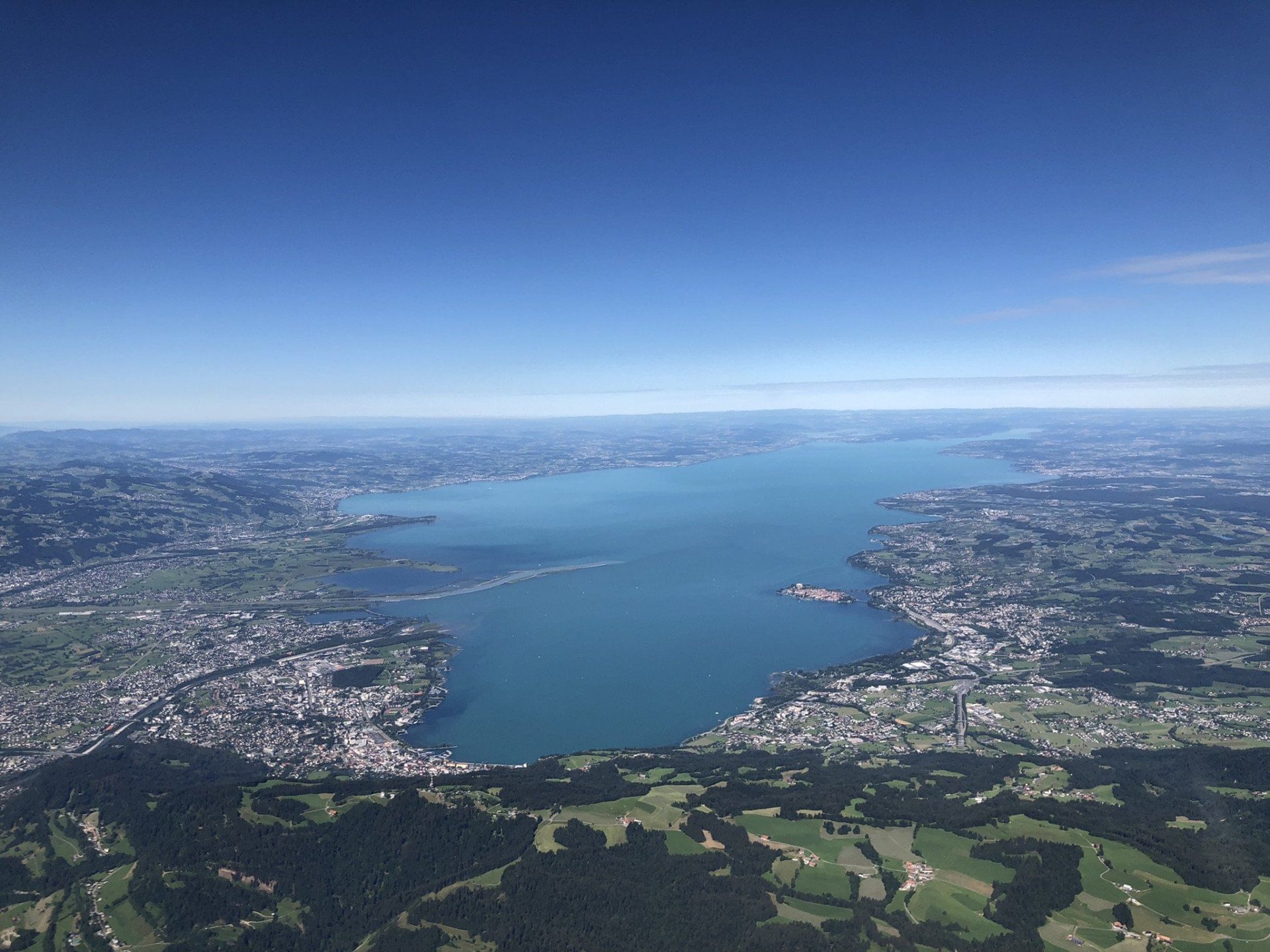 Schöner Bodensee und Alpen Rundflug • Wingly